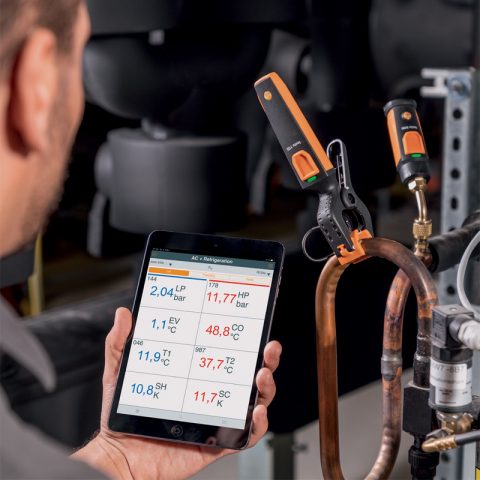 Bluetooth Testo Smart HVAC Probes - Eurotec
